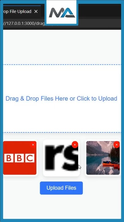 jQuery Drag & Drop File Upload with Image Preview & AJAX | Easy Tutorial!" 🚀 #shorts - YouTube