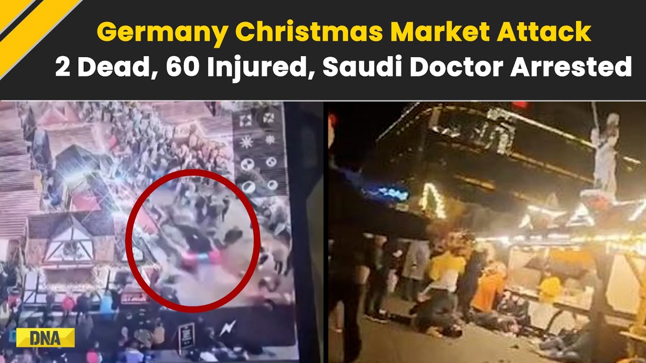 Germany Christmas Market Attack: 2 Killed, 60 Injured As Saudi Doctor ...