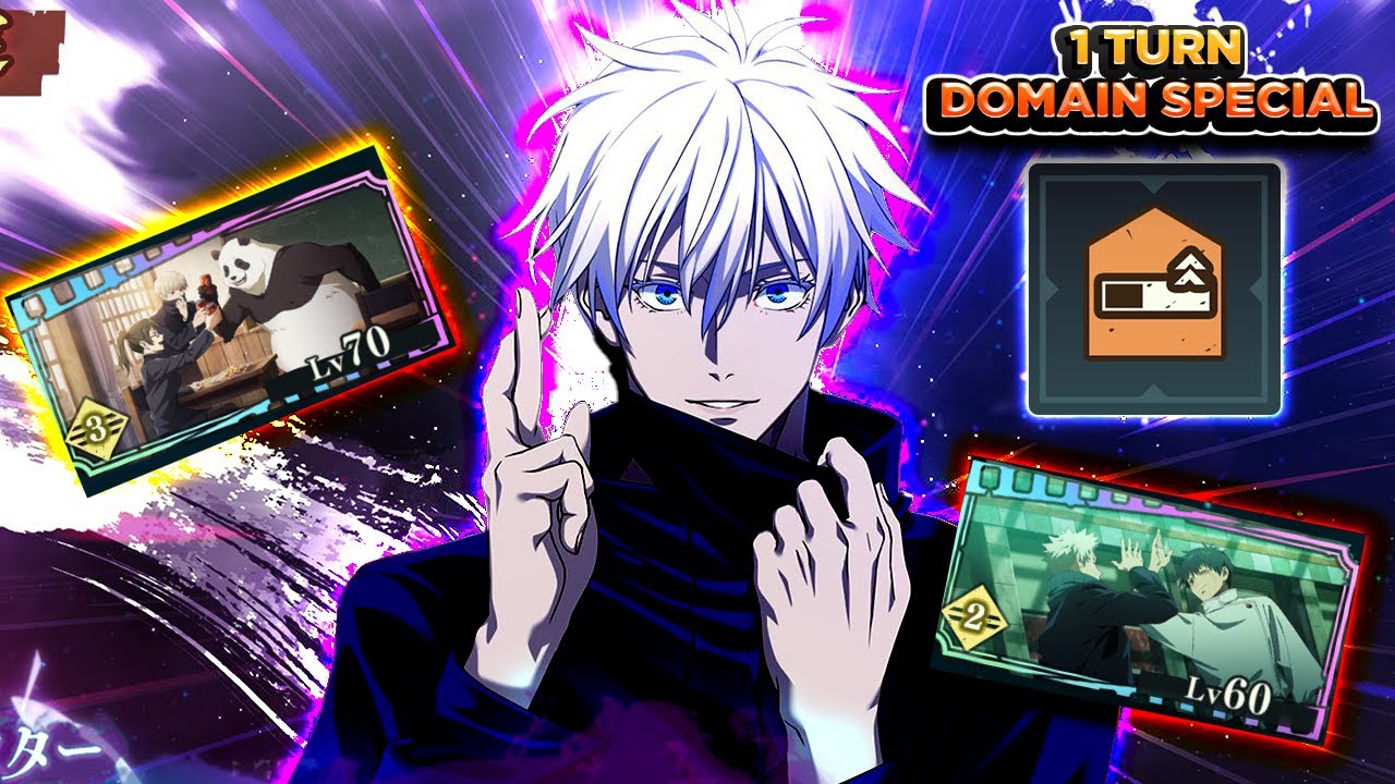 1 TURN DOMAIN GOJO SPECIAL ! NEW SSR Recollections make it possible ...