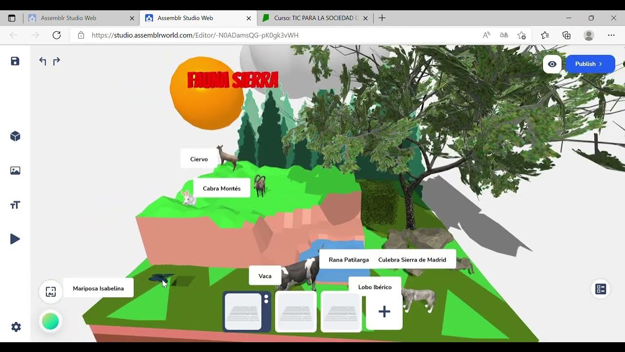 Assemblr Studio Web . Trabajo video explicativo Realidad Aumentada - YouTube
