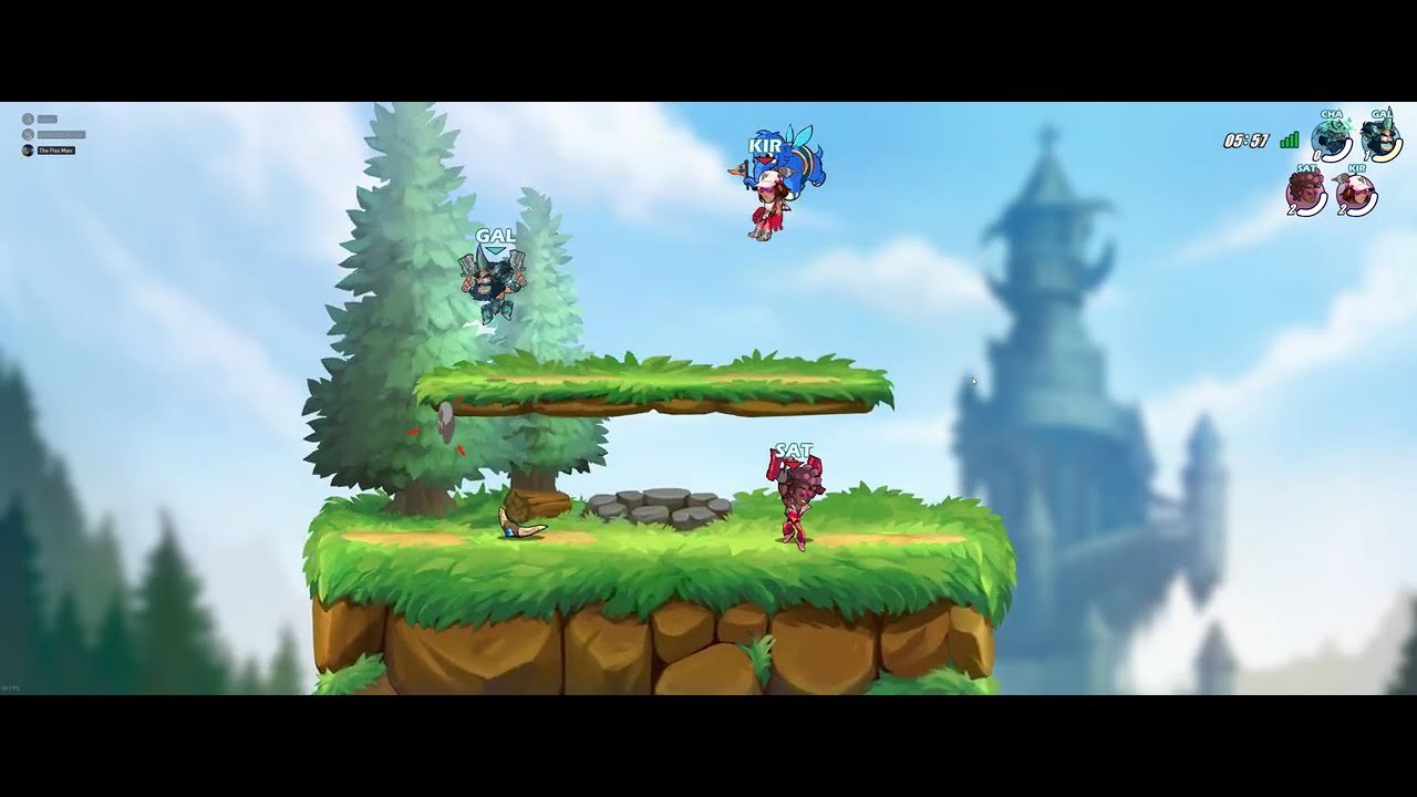 barely not touching a mine and cool boomerang combo | Brawlhalla - YouTube