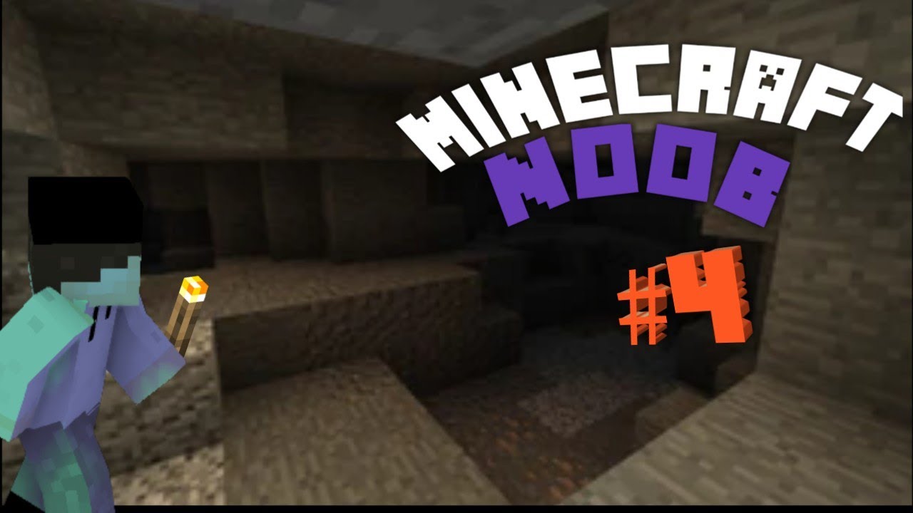 Die Höhlen Expedition | Lets Play Minecraft Noob Part 4 - YouTube