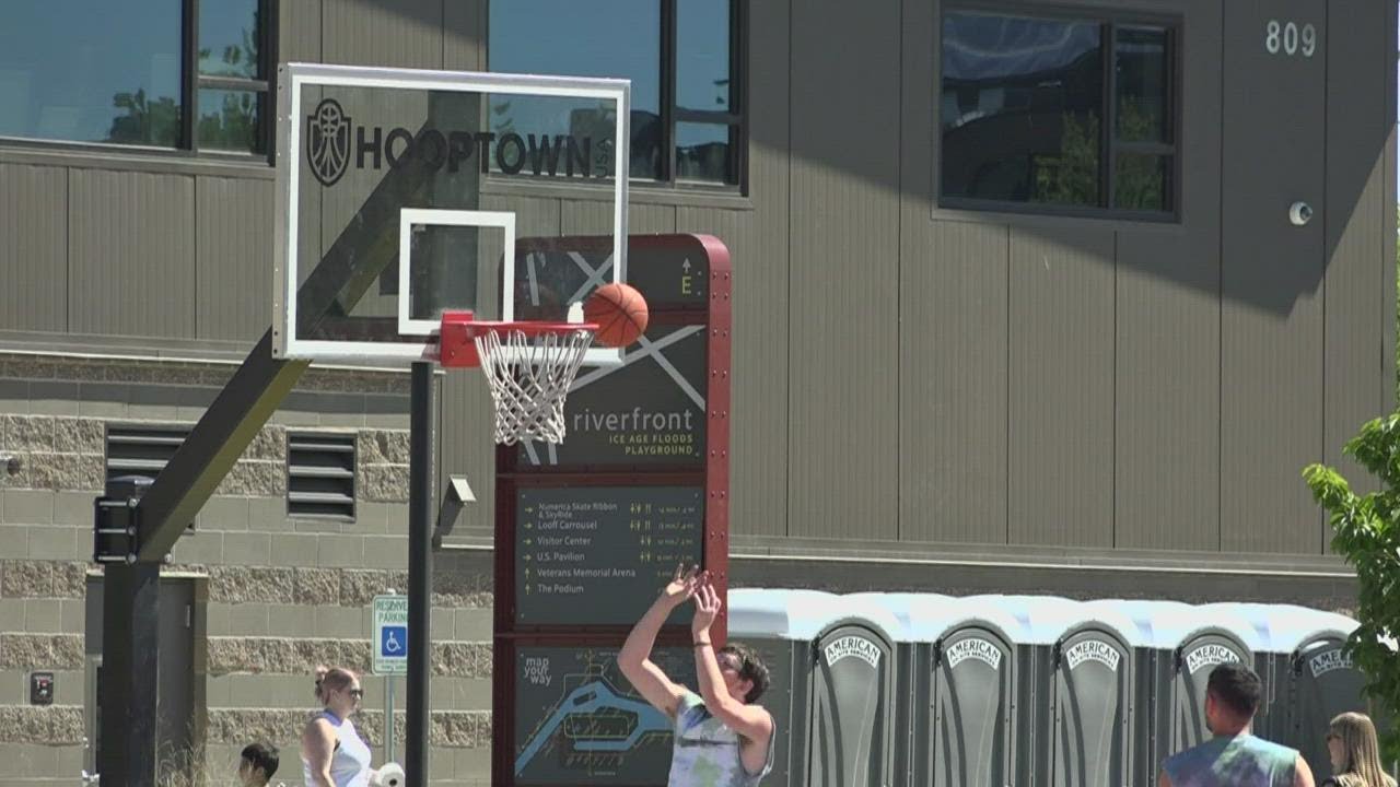 Hoopfest returns to Spokane - YouTube