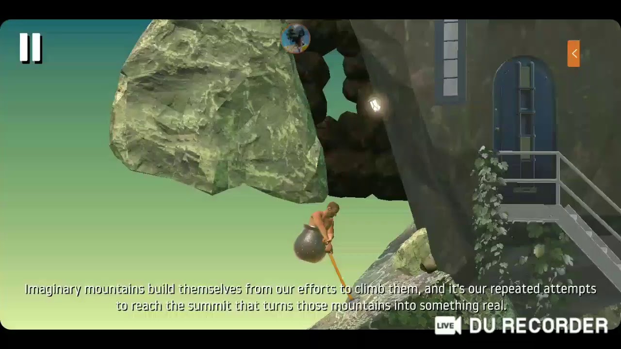 getting over gameplay 1 - YouTube