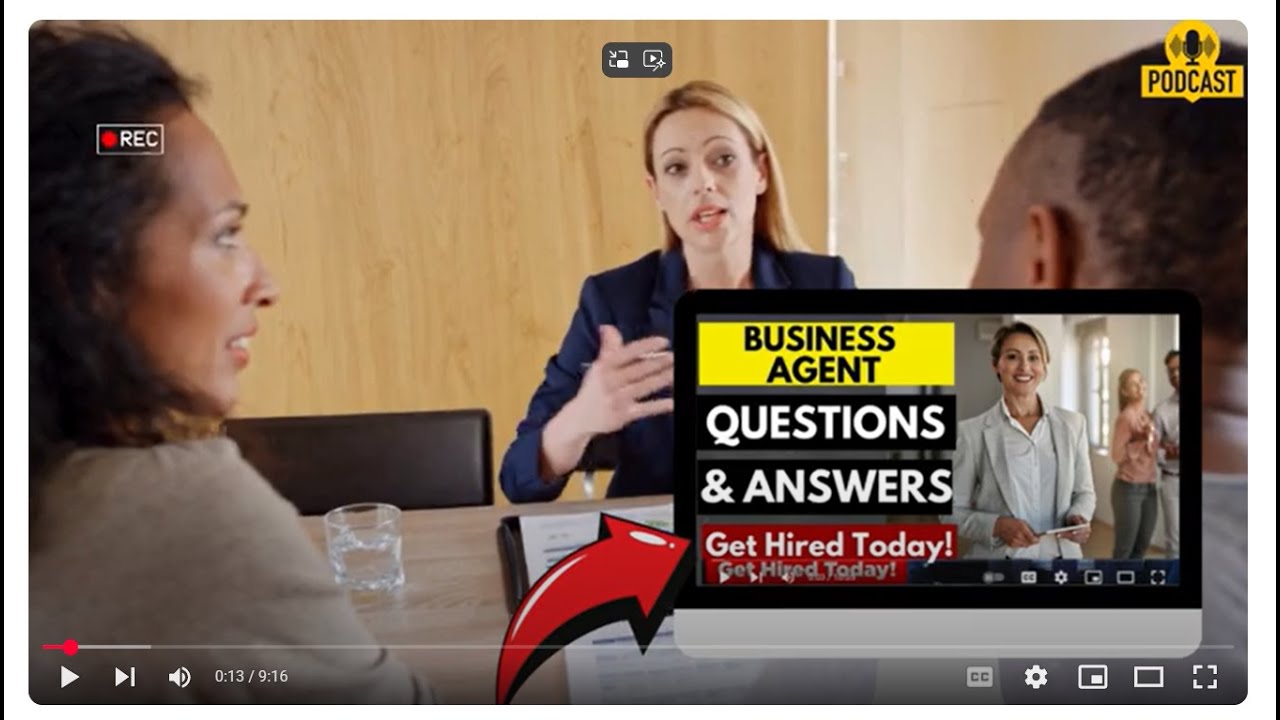 Business Agent Interview Questions and Answers | How To Ace Your ...