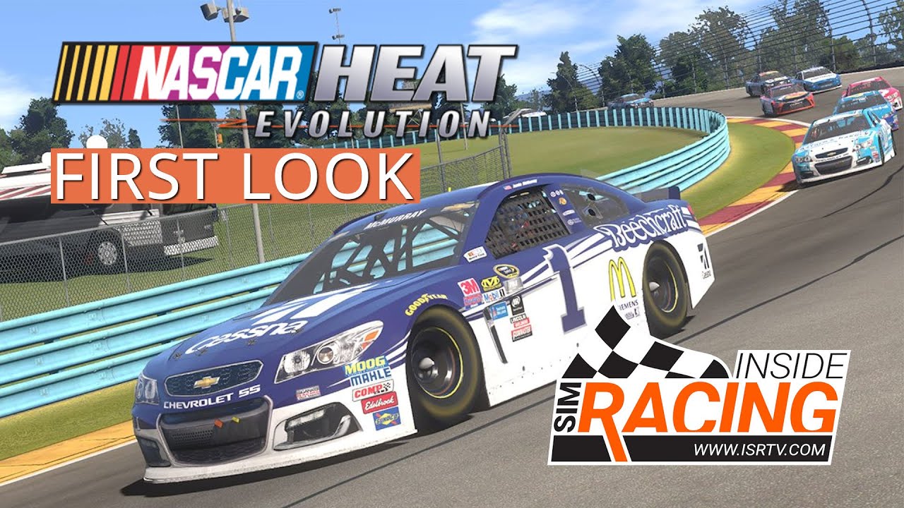 NASCAR Heat Evolution Career First Look - YouTube