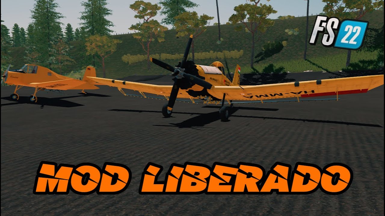LIBERADO Mod Pack Avião para fertilização para PC Farming Simulator 22 ...
