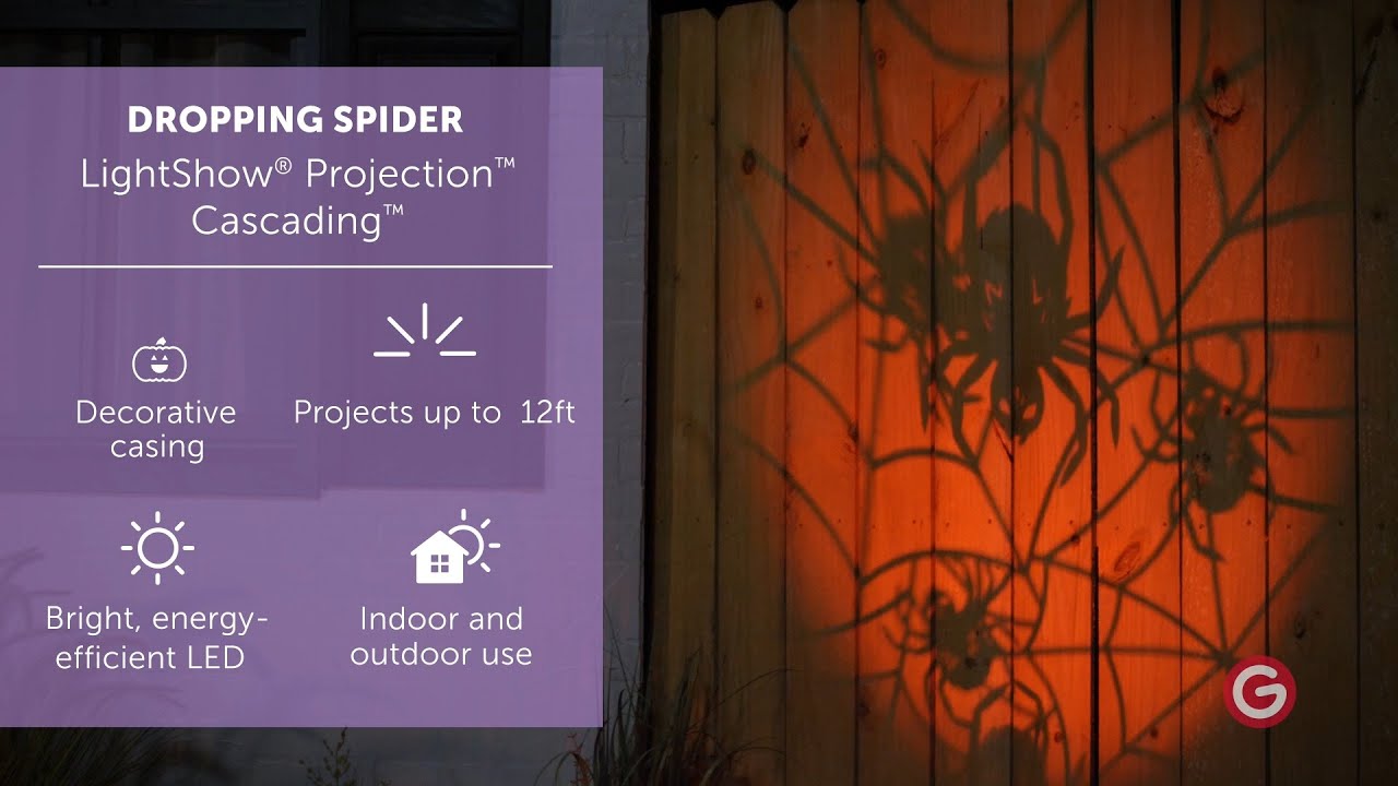 SPIDER SPOTLIGHT | LightShow® Projection™ Cascading™ - YouTube
