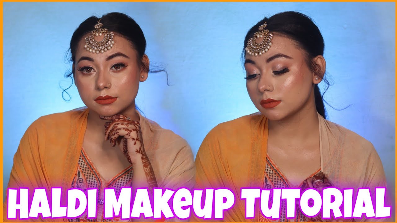 Haldi Makeup Tutorial ️| Glam Girl Bebo - YouTube