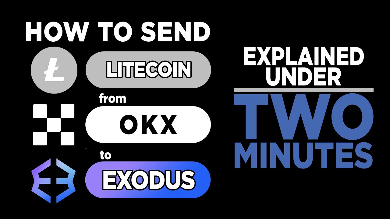 How to send LITECOIN (LTC) from OKX to EXODUS step by step - YouTube