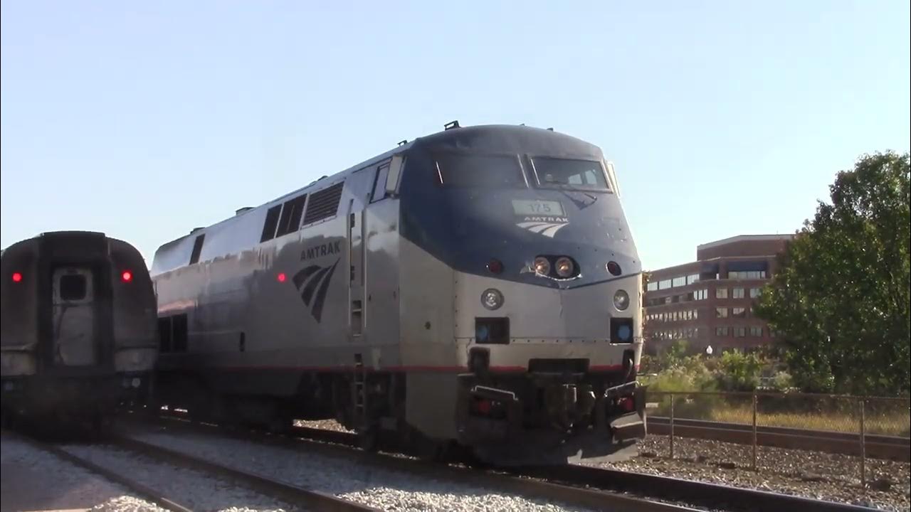 MVI 8213 amtrak po89 in alexandria va - YouTube