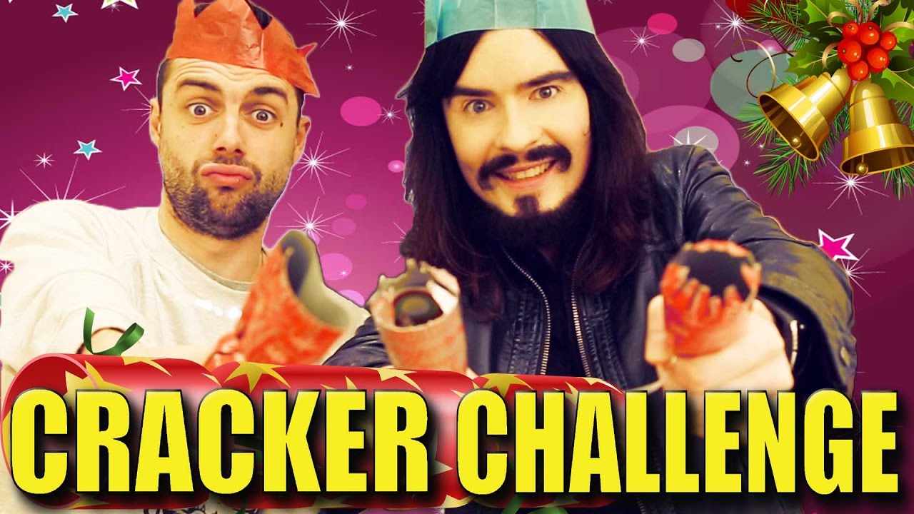Irish People Try - 'CHRISTMAS CRACKER CHALLENGE' - YouTube