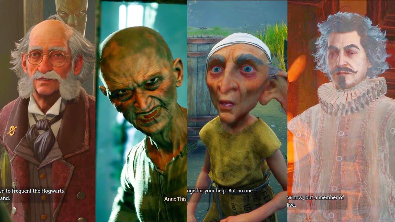 4 House specified quests to meet Richard Jackdaw. Hogwarts Legacy - YouTube