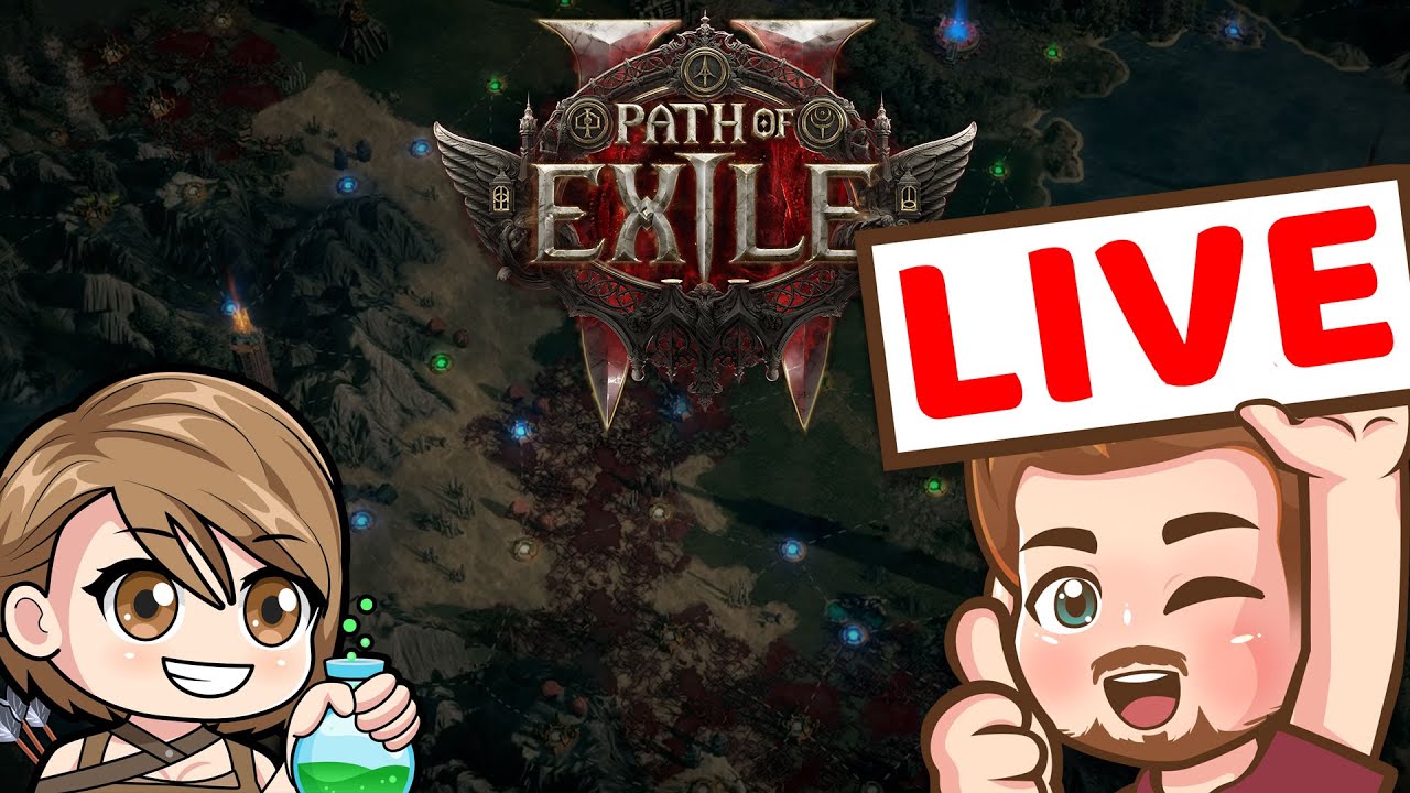 PoE 2 - Farmení a rozmýšlení nad dalším buildem | !filtr !guilda | stream i na !twitch - YouTube