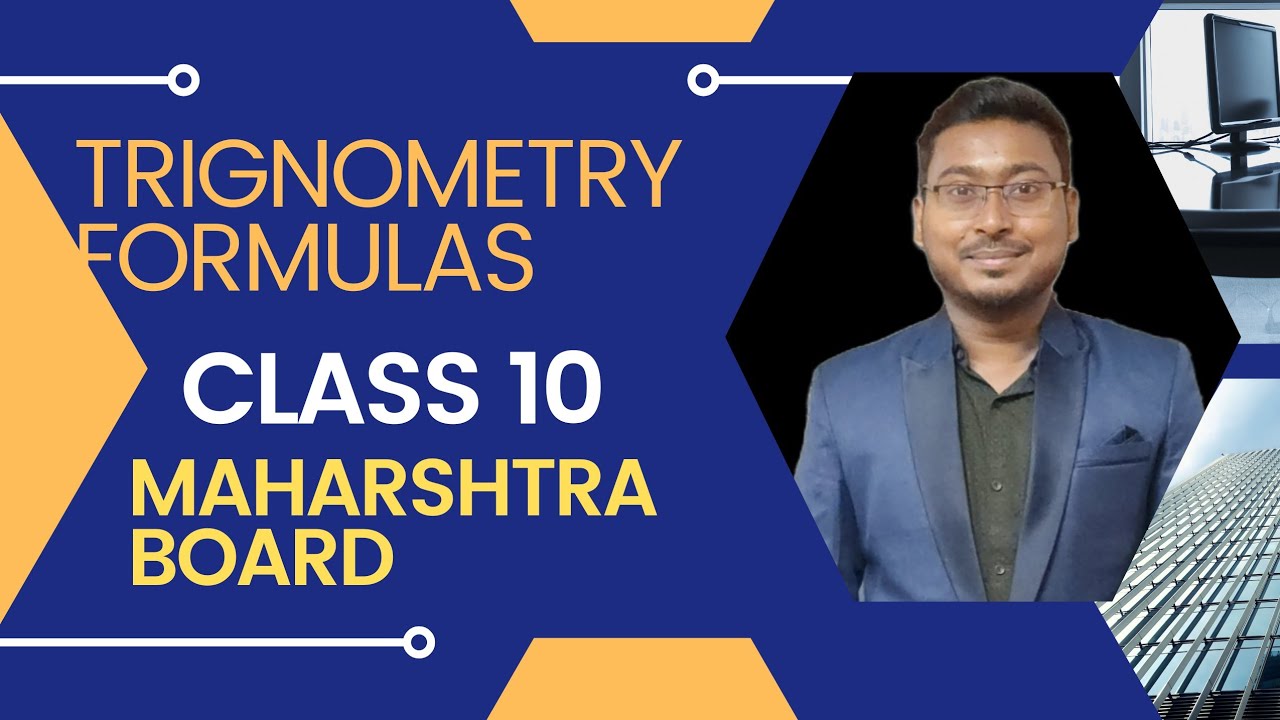 Trignometry Formula Maharshtra Board Class 10 Lecture Youtube