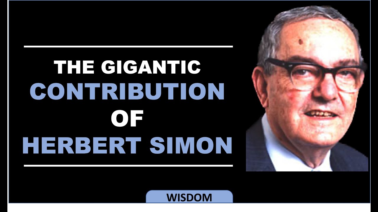 Tim Harford on the gigantic contribution of Herbert A Simon - YouTube