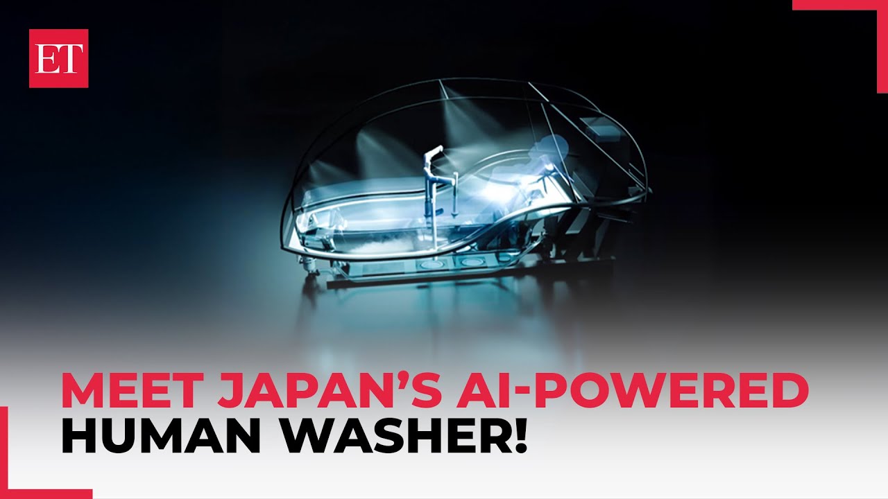 What if you could be washed like laundry? Meet Japan’s AI-powered ...