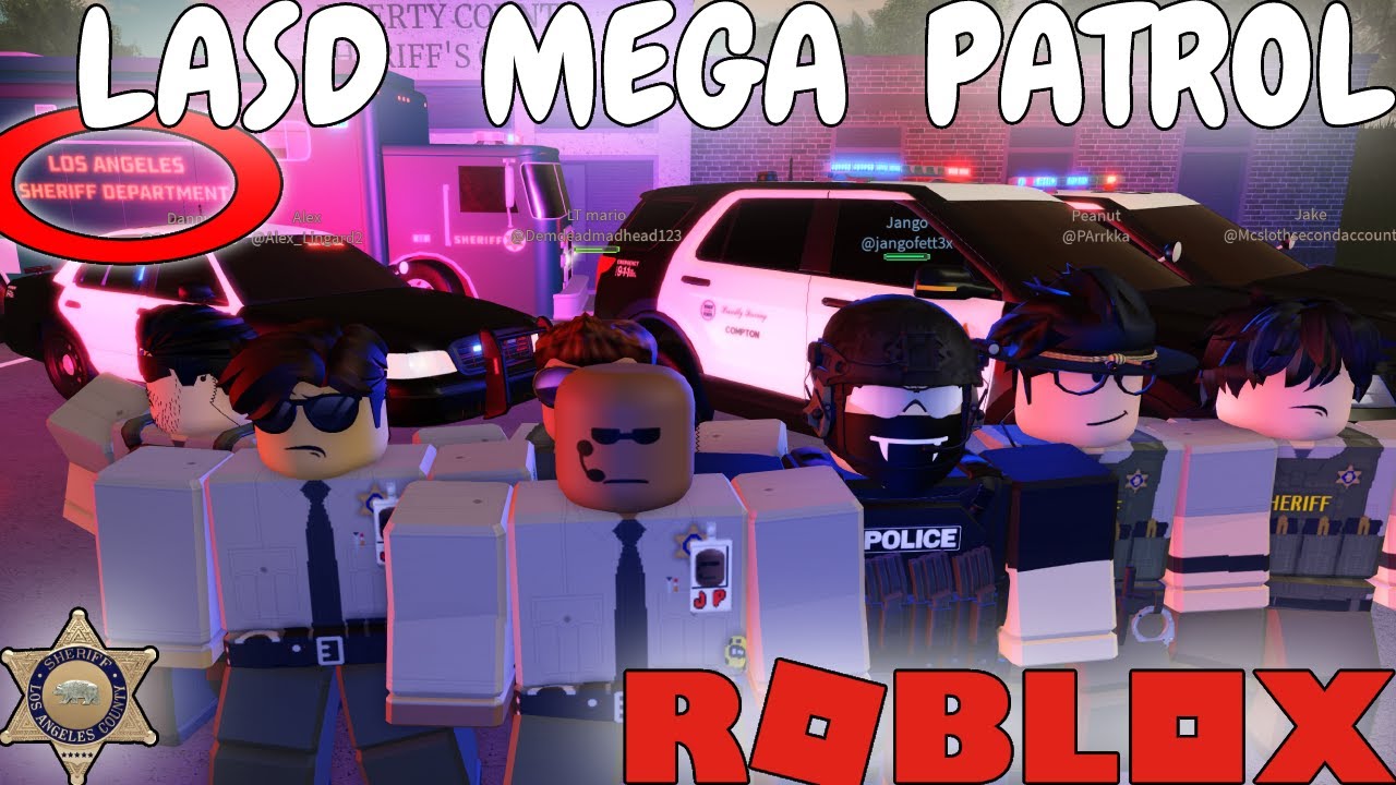 LASD Evening PATROL!! Roblox ERLC Livestream - YouTube