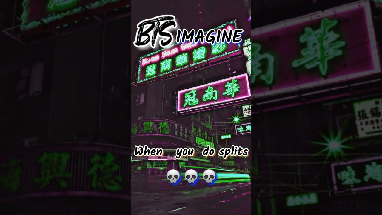 BTS Reaction|When you do splits infront of them😱💀 - YouTube