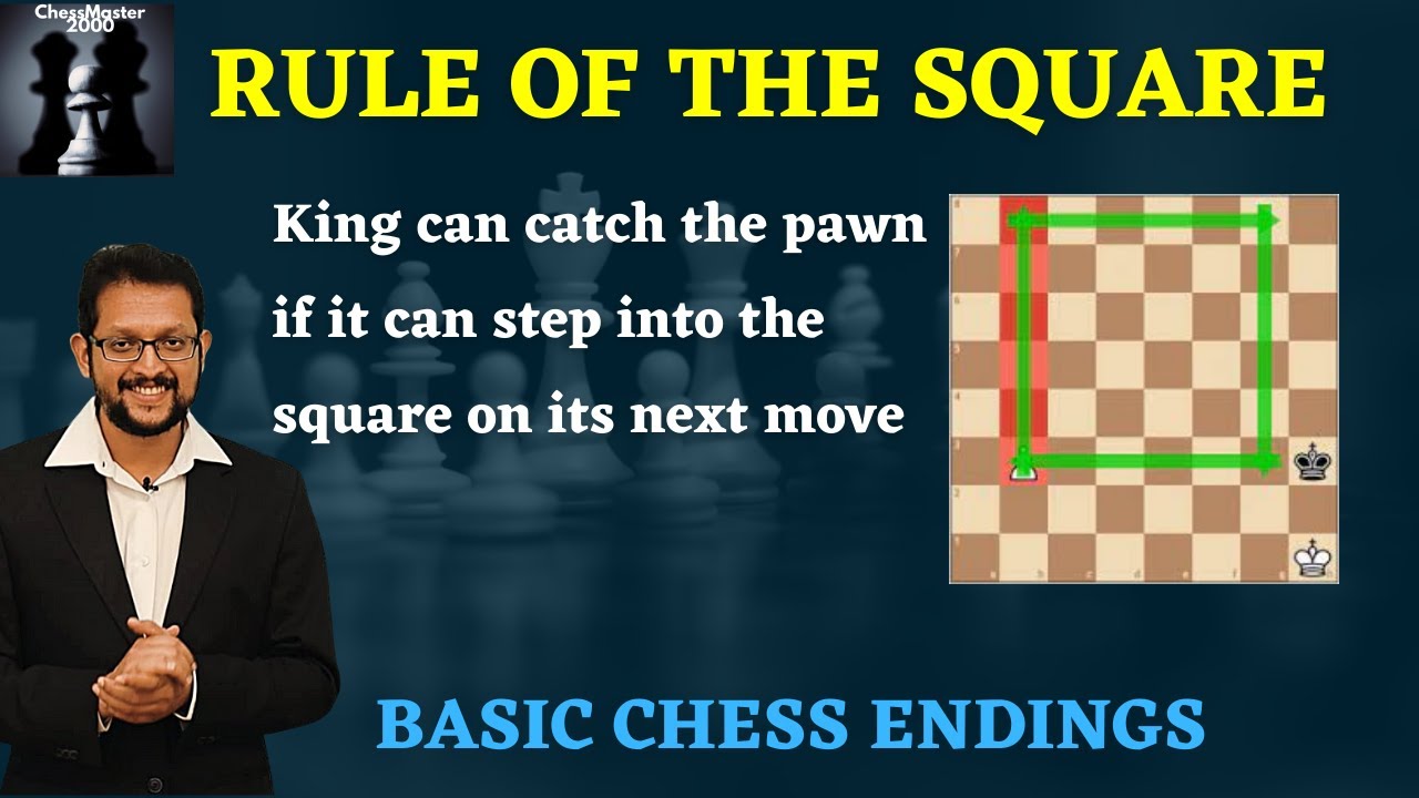 Rule of the square | Basic Chess Endgame | ChessMaster2000 - YouTube