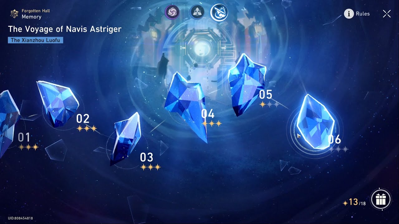 [Honkai: Star Rail] Forgotten Hall: The Voyage of Navis Astriger | TL ...