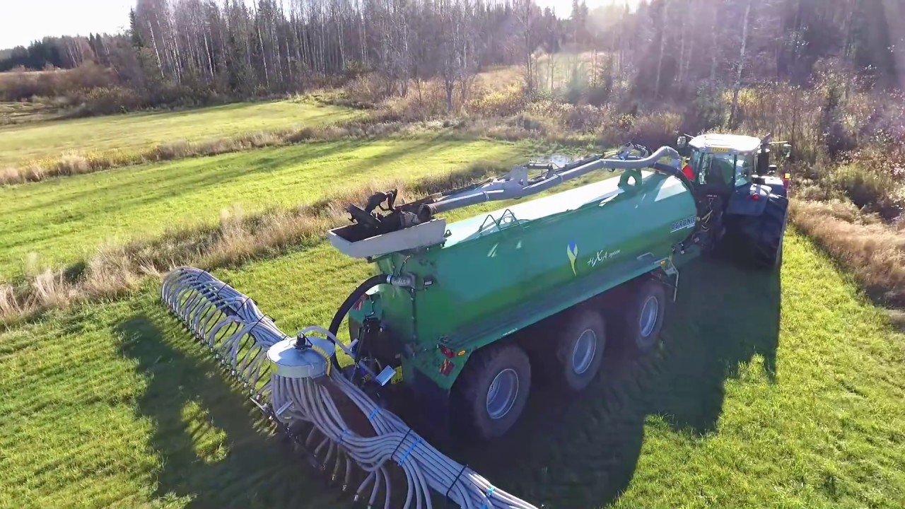 Agronic 20m³ HXA Slurry Tanker, Liquid Manure Tanker, equipped with 15m ...