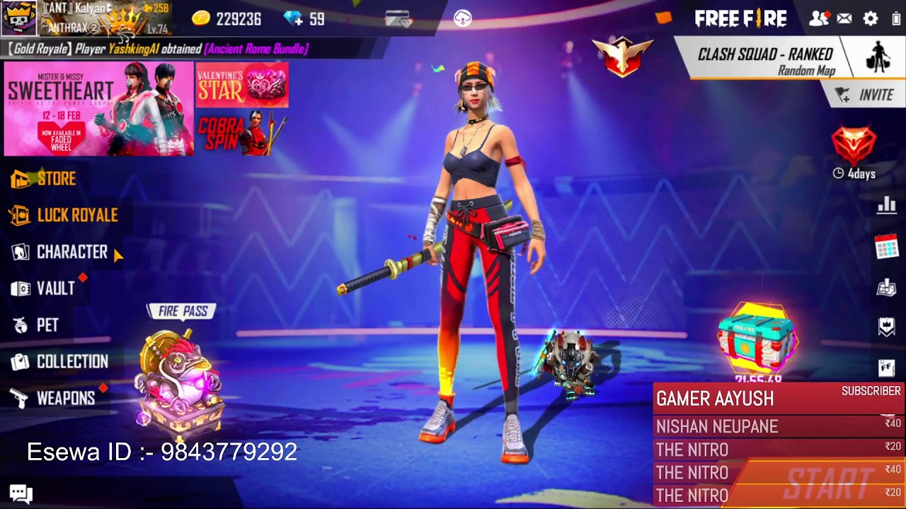 Let's Complete Dynamic Duo ; Free Fire Live || - YouTube