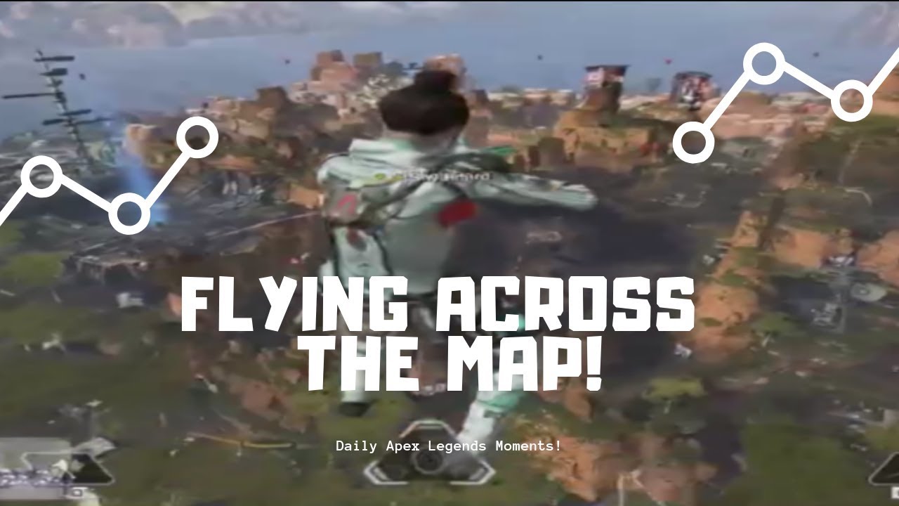 Flying across the map! *Daily Apex Legends Moments* - YouTube