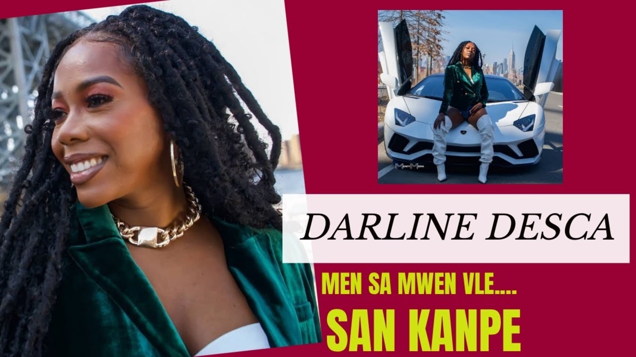 DARLINE DESCA - "Men sa mwen vle...SAN KANPE" (VIDEO Interview) - YouTube