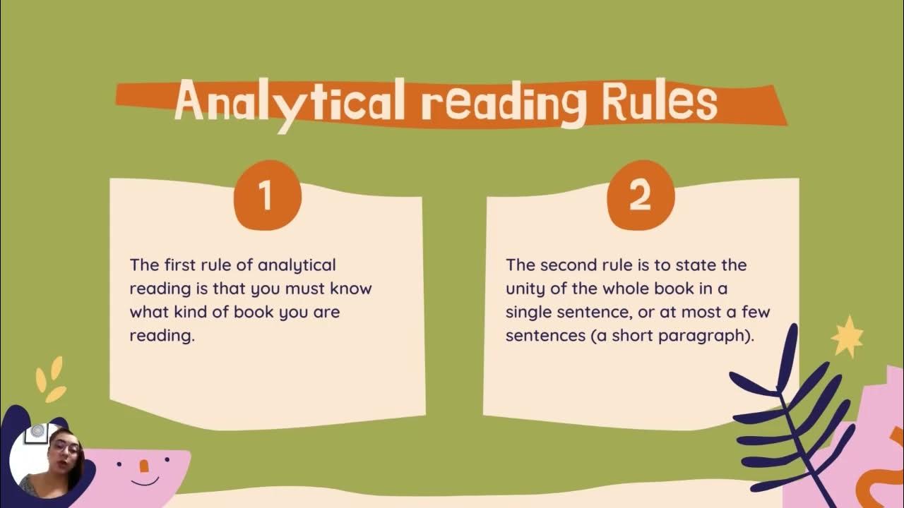 Analytical Reading - YouTube