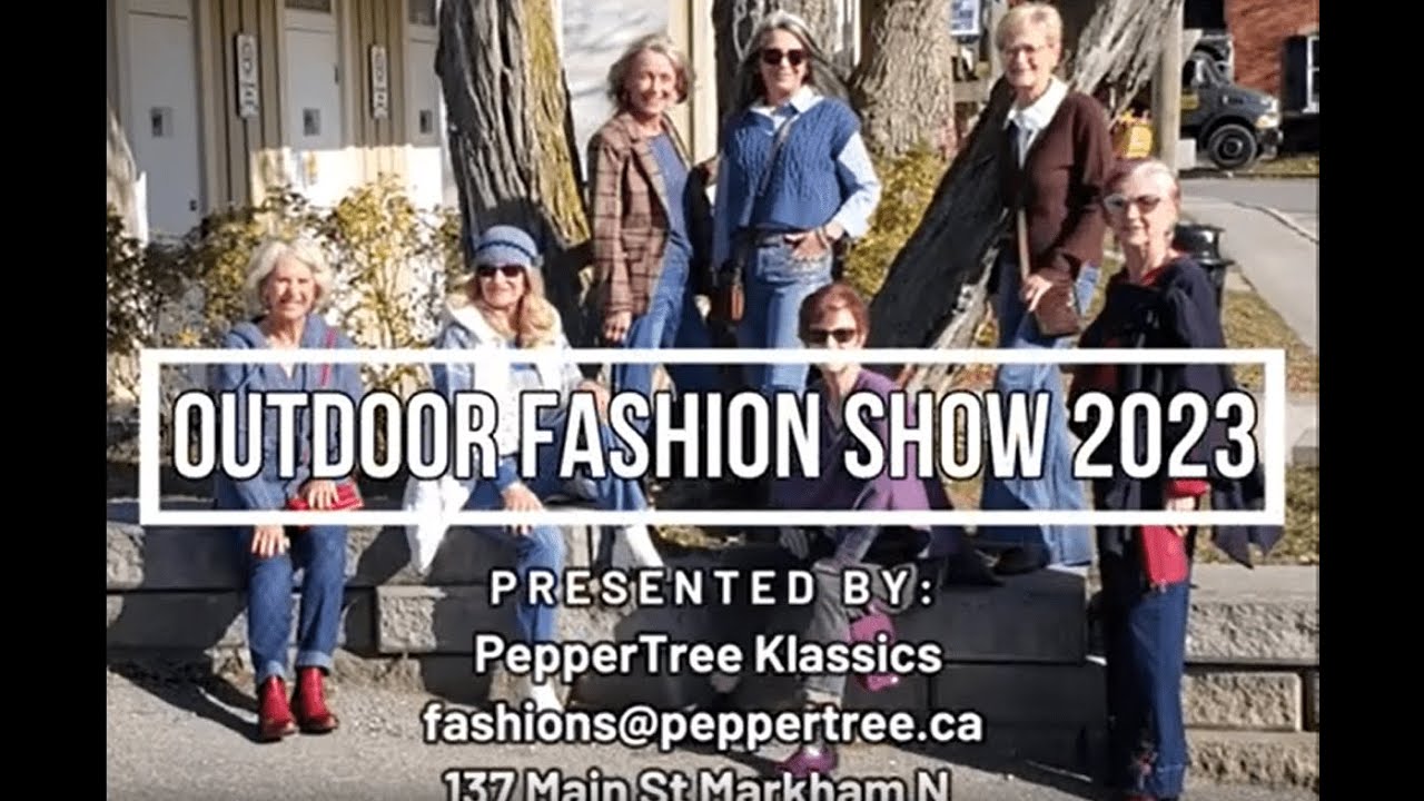 Outdoor Fashion Show 2023 - Presented By PepperTree Klassics - YouTube