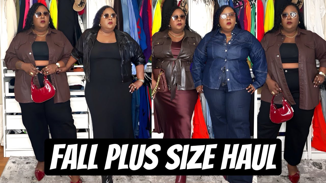 FALL FASHION HAUL, PLUS SIZE TRY ON HAUL, 2024 - YouTube