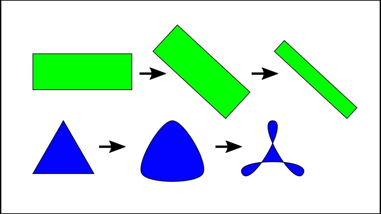 Rectangle resizing and polygon rounding - YouTube