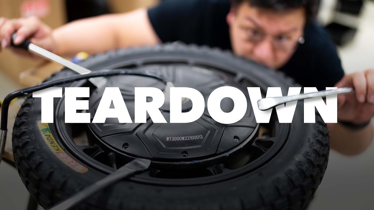 Veteran Sherman S EUC Teardown — What's inside this electric unicycle ...