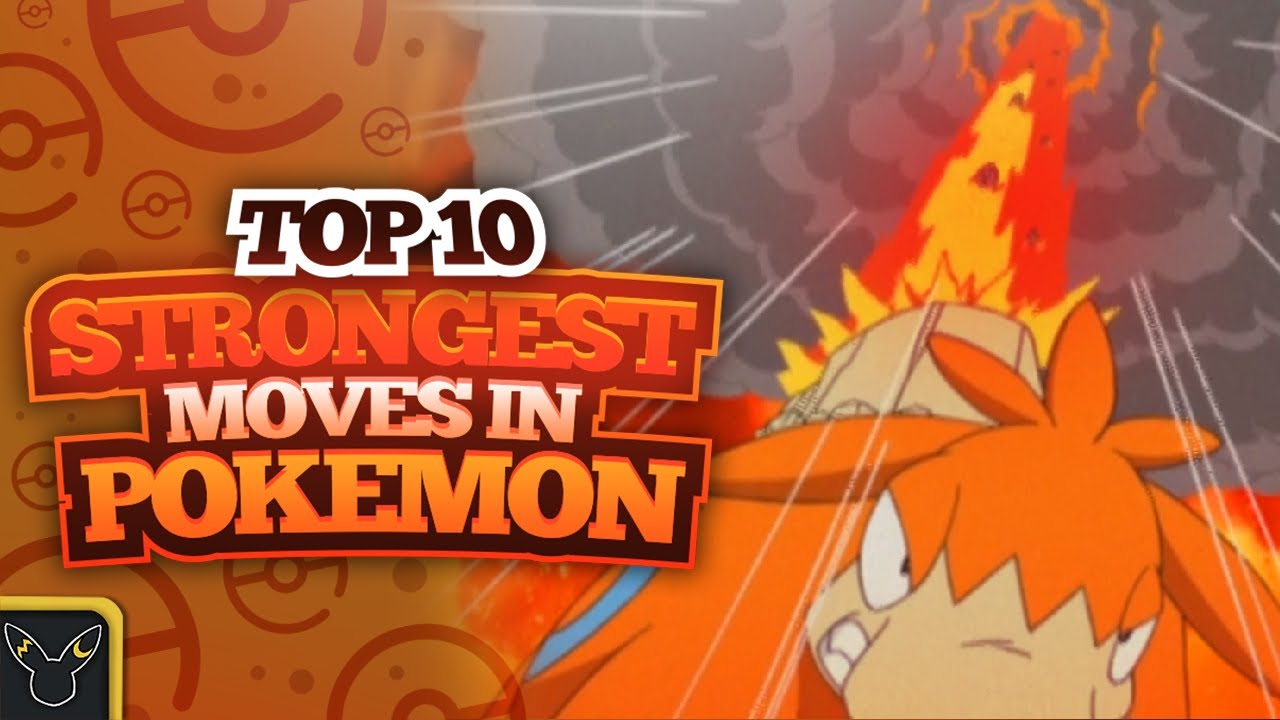 Top 10 Strongest Pokemon Moves - YouTube