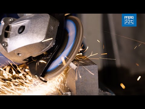 Most economical solution for industrial uses - POLIFAN Z 40 SG POWER STEELOX from PFERD