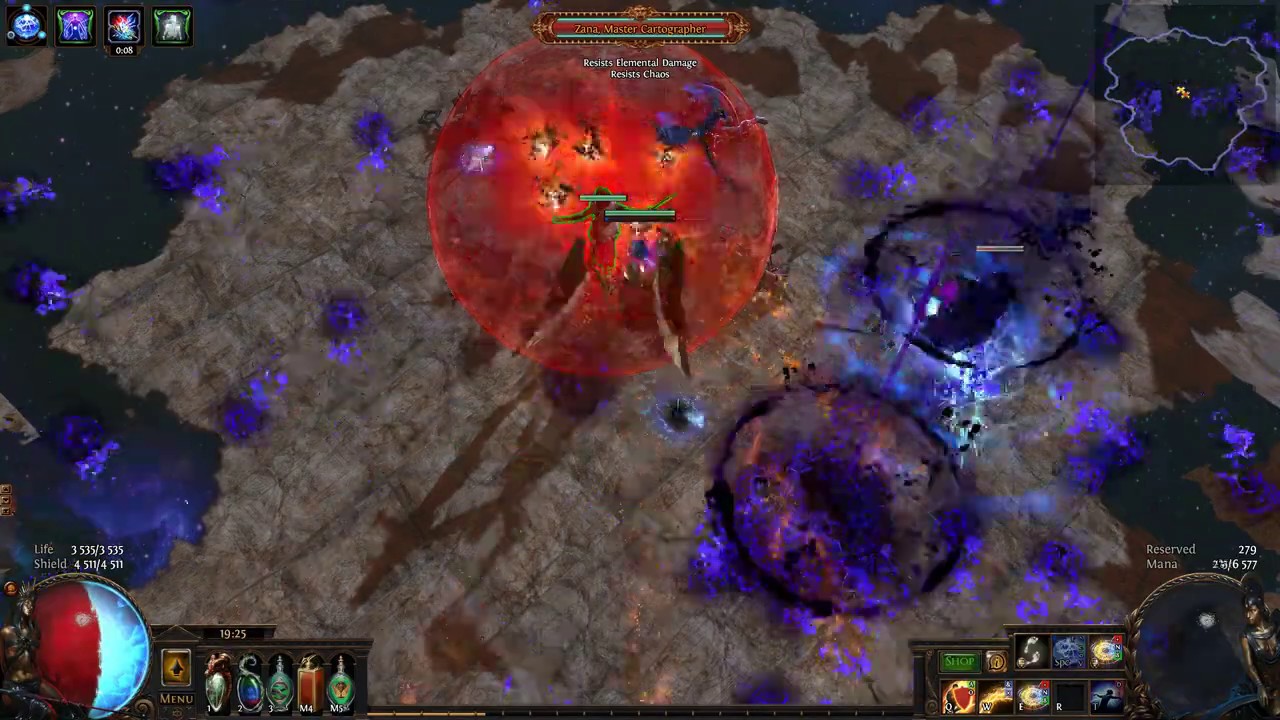 PathOfExile 3.10 Storm Brand Shaper Realm Full Run - YouTube