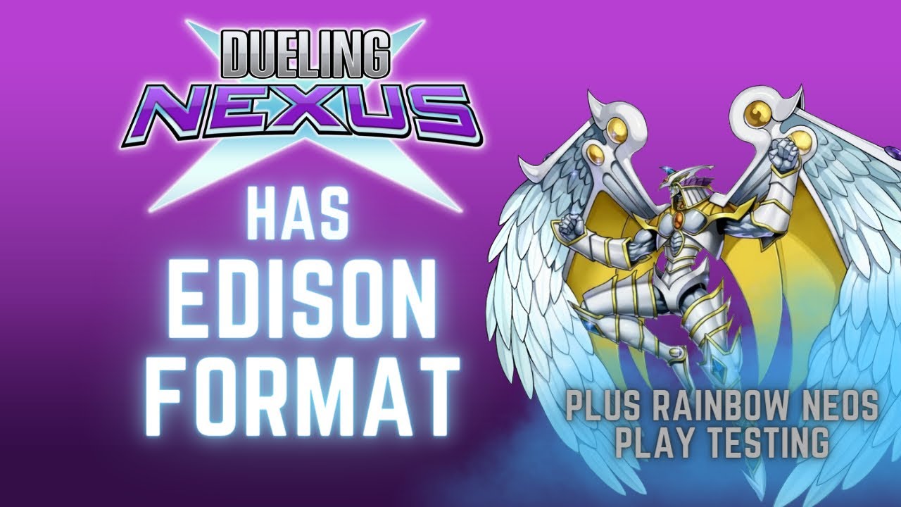 Dueling Nexus has Edison Format?! Testing Rainbow Neos! - YouTube