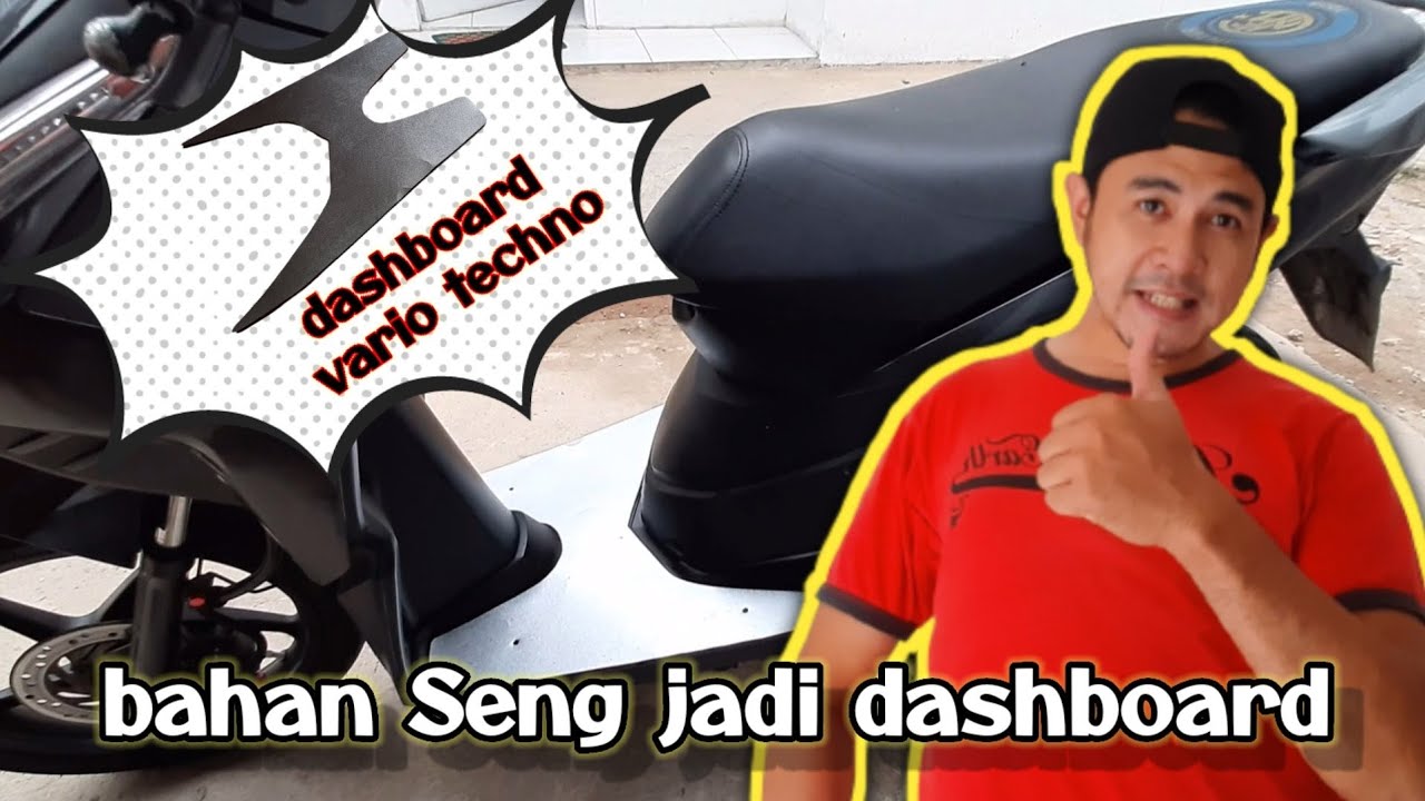 Cara membuat alas kaki motor matic - YouTube