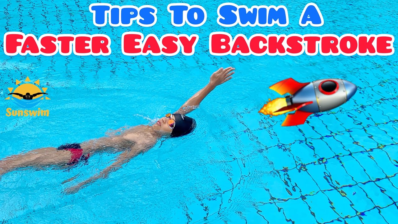Tips To Swim Faster Easy Backstroke (Coin Drill)[Grip It And Rip It ...