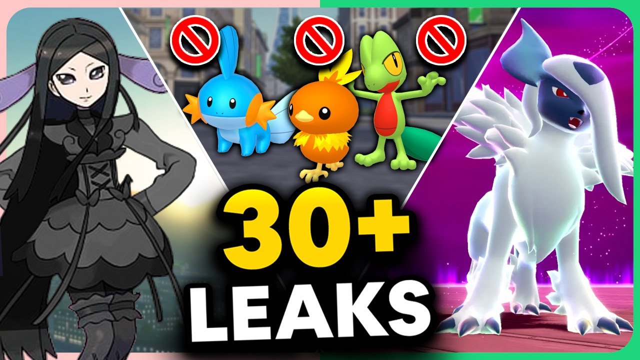 EVERY DATAMINE LEAK in 1 Video! | Pokemon Legends Z-A - YouTube