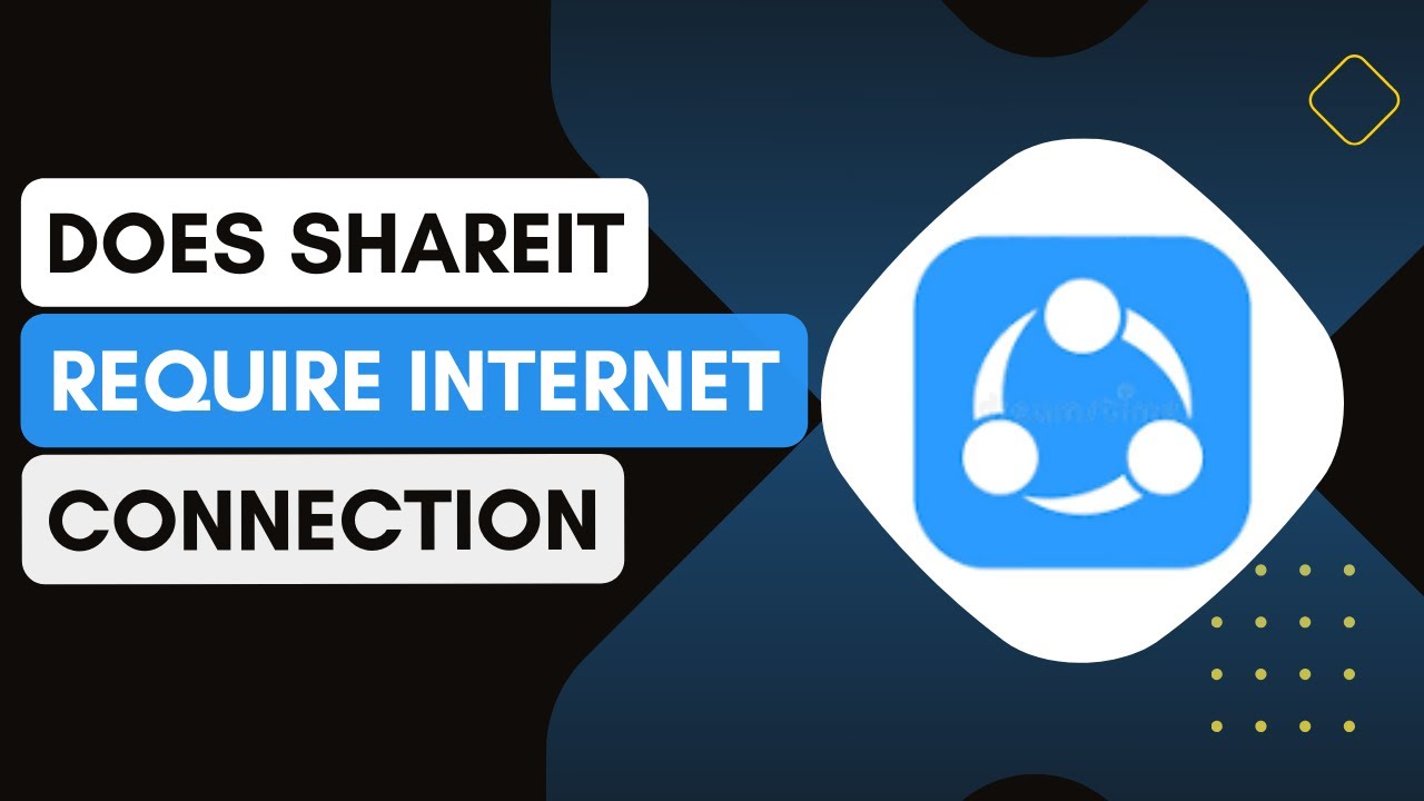 Does Shareit Require An Internet Connection To Transfer Files ! - YouTube