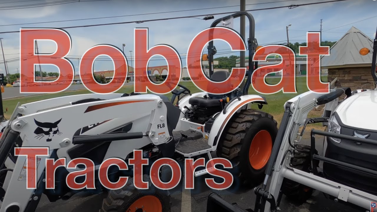 Bobcat Tractors at CO OP 4K - YouTube