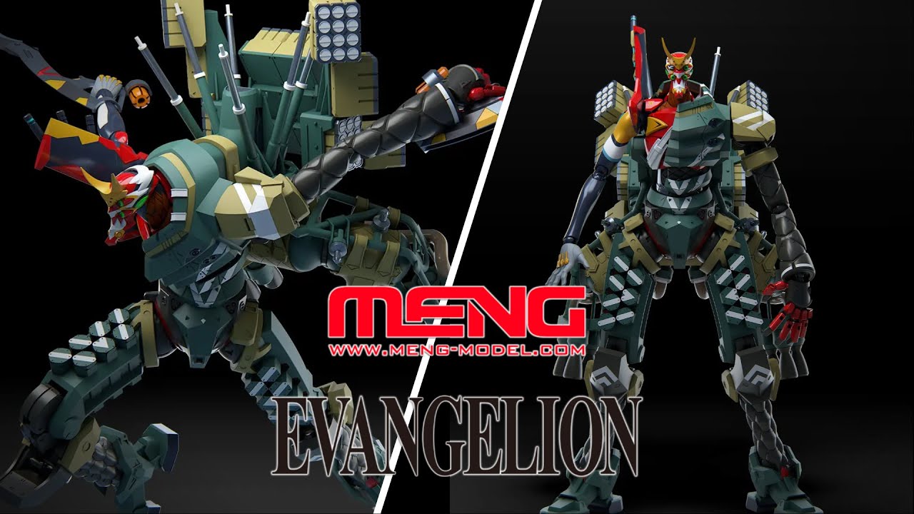 MENG MODEL MECHA-004M Evangelion New Unit 02 α[Alpha] (Multi-Color ...