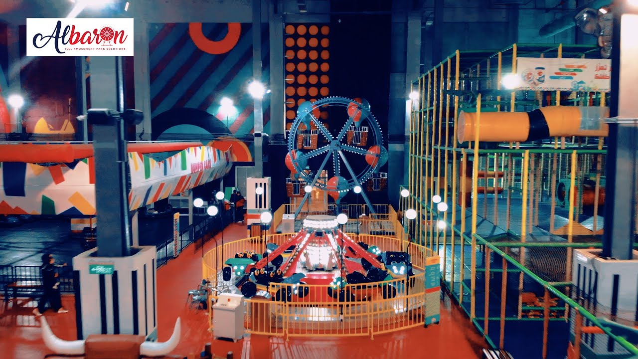 Wonderland: A 4000m² Amusement Park Created by AlBaron Rides - YouTube