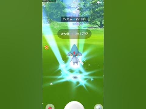 my first Azelf raid in #pokemongo - YouTube