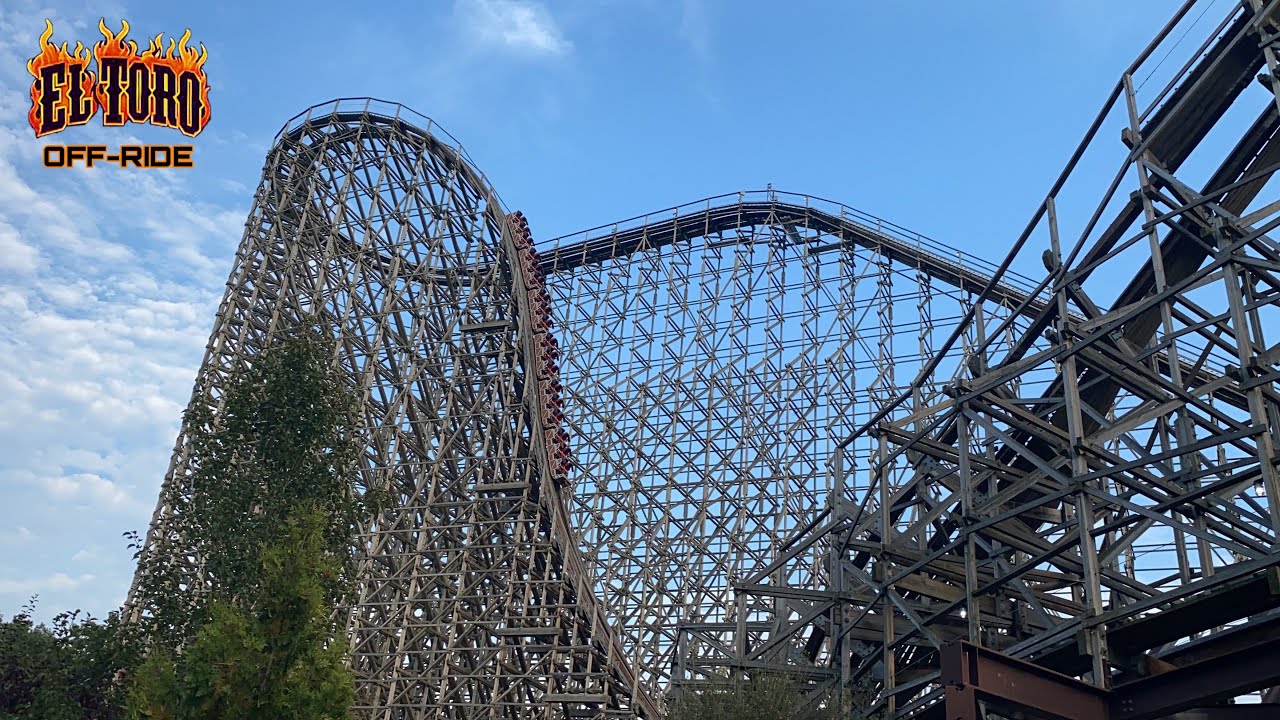 El Toro PrFb. Wooden Coaster Off-Ride Footage (2019-2021) - Six Flags ...