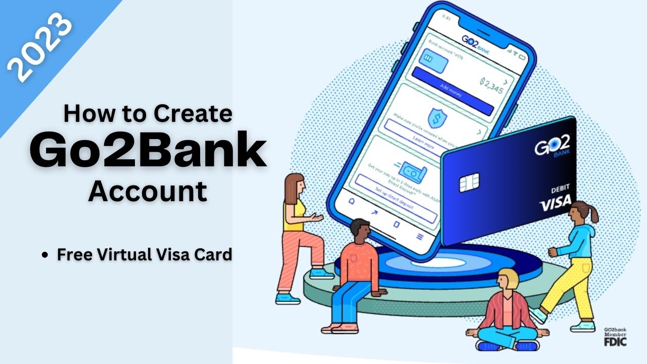 How to Create Go2bank Account 2023 | Free Virtual Visa Card | Easy ...