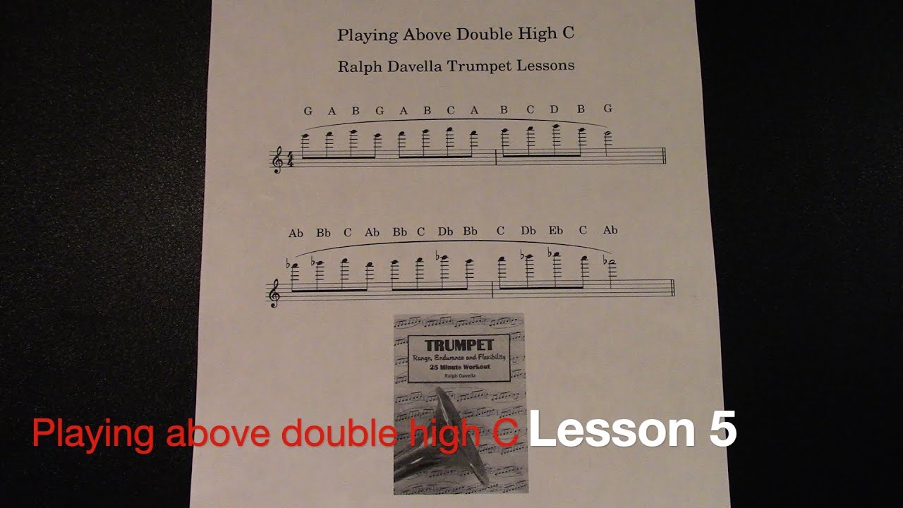Playing Above Double High C Lesson 5 - YouTube