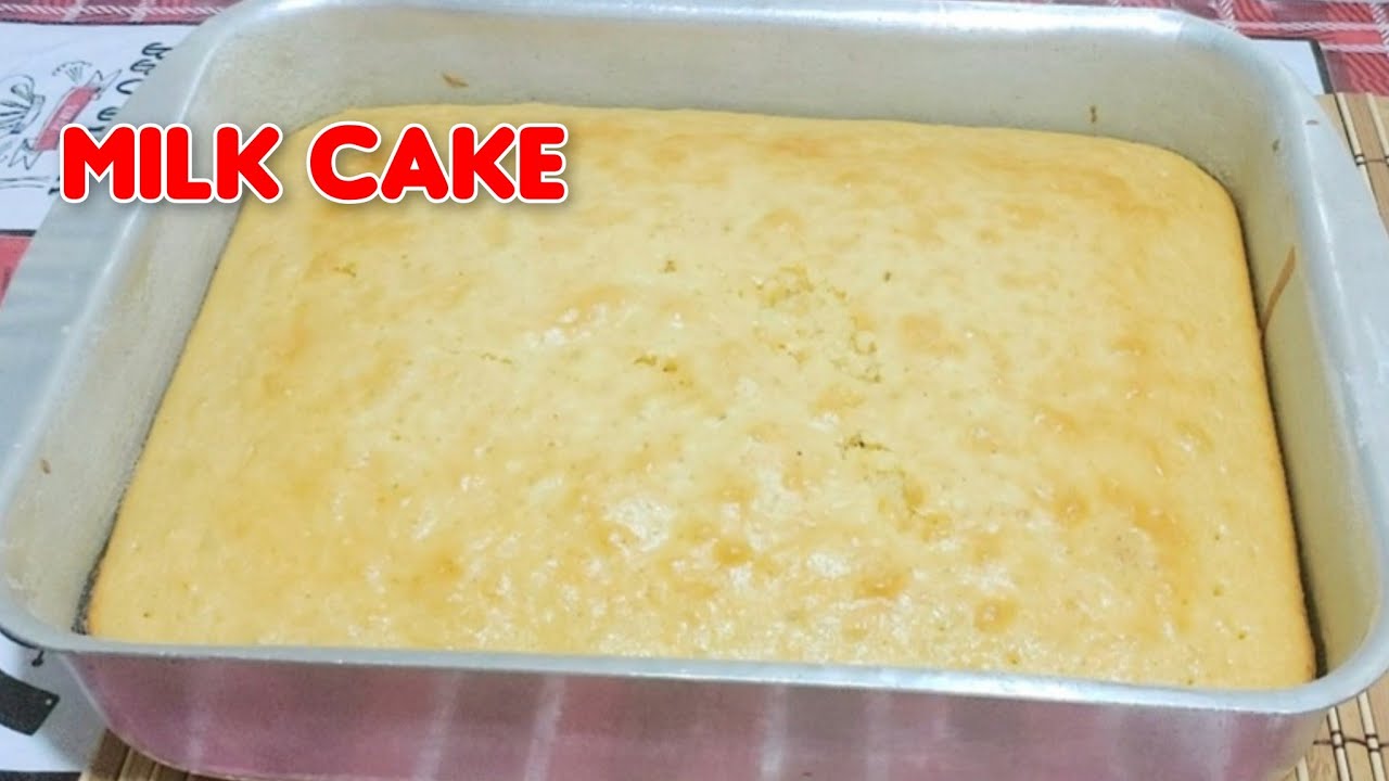 Homemade Milk Cake recipe. How to make milk cake | Cake recipe. - YouTube